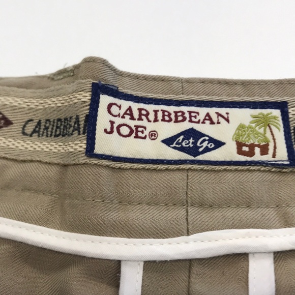 Caribbean Joe | Shorts | Mens Khaki Shorts Caribbean Joe Size 44 | Poshmark